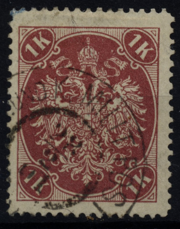 BOSNIA 1900/01 ANK 21y, IMPUGNATURE CARTA! Timbrato, Kat:25,-